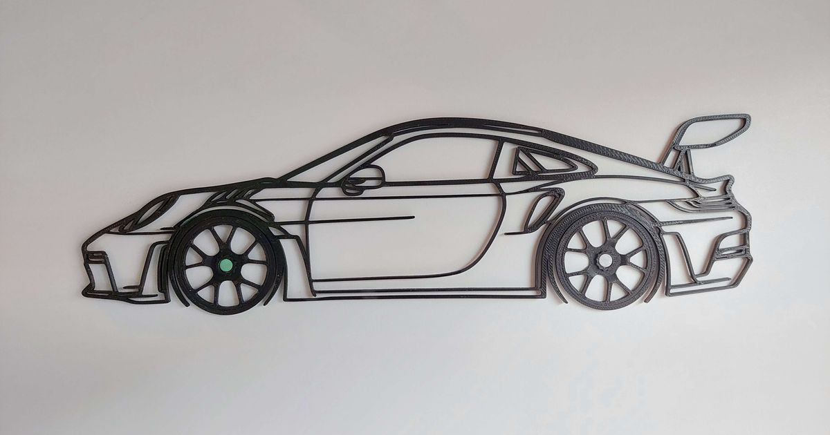 Magnetic wheels for Porsche ''GT3 RS 992 Silhouette'' by pino1021 by ...