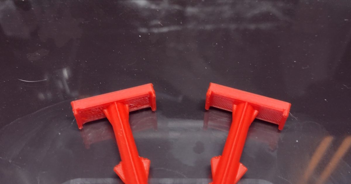 Vertical Antenna Radial Pin by TooManyHobbies | Download free STL model ...