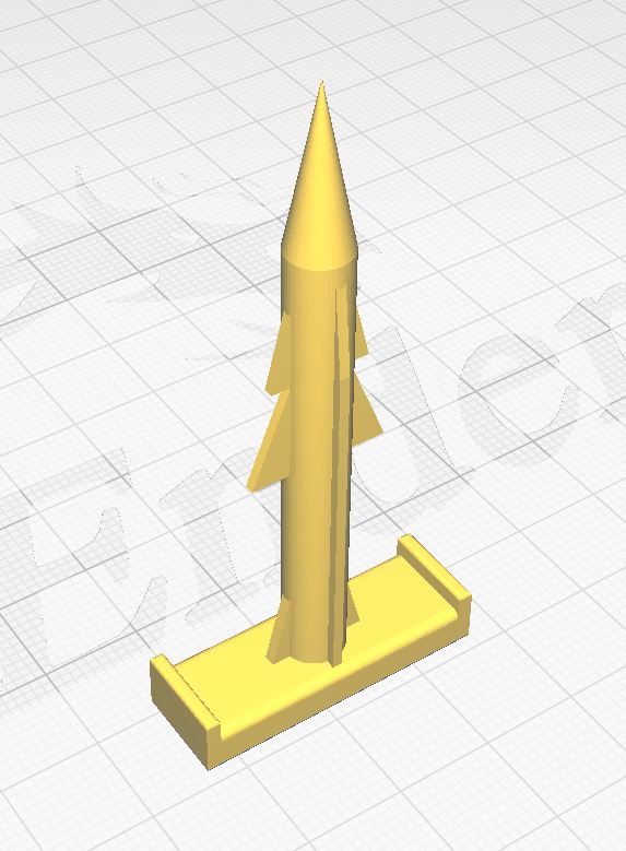 Vertical Antenna Radial Pin by TooManyHobbies | Download free STL model ...