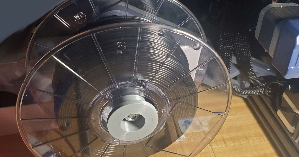 My Side-mounted Bearing Spool Holder by Tumblefluff | Download free STL ...