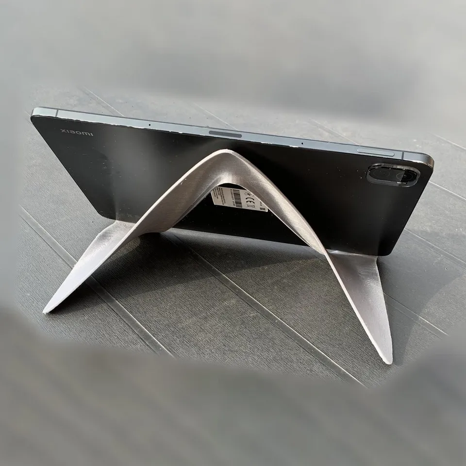 Tablet Stand "Dropped Napkin" by SleepingGiant | Download free STL ...