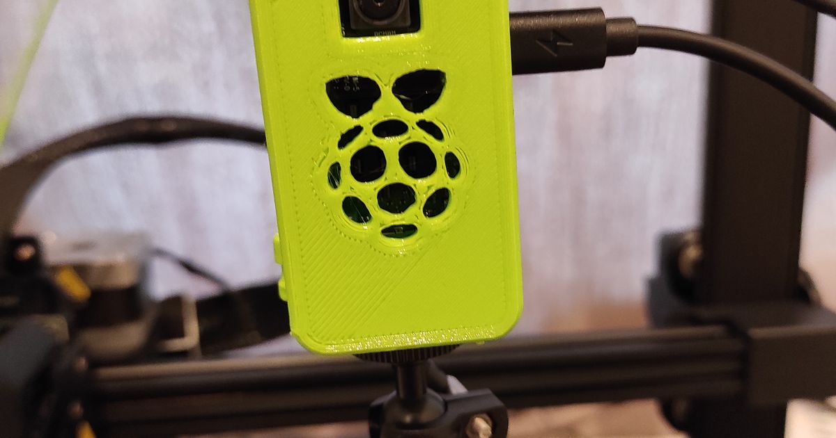 Raspberry Pi Zero 2 W with Pi Camera and tripod mount by Ficik ...