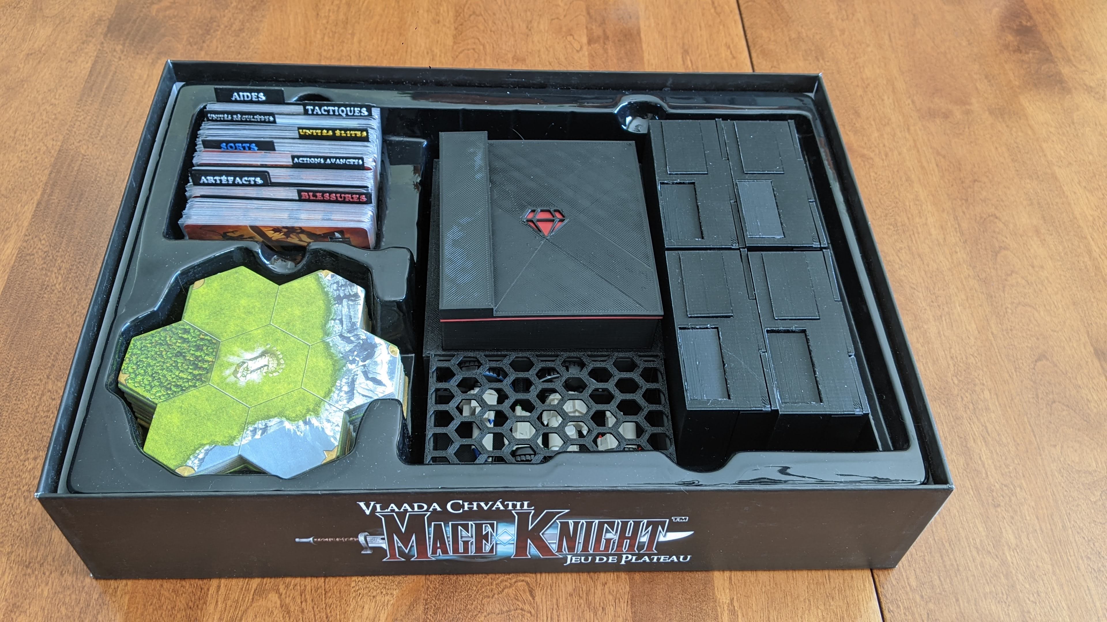 Mage Knight Castles Tray by MeisterGil | Download free STL model ...