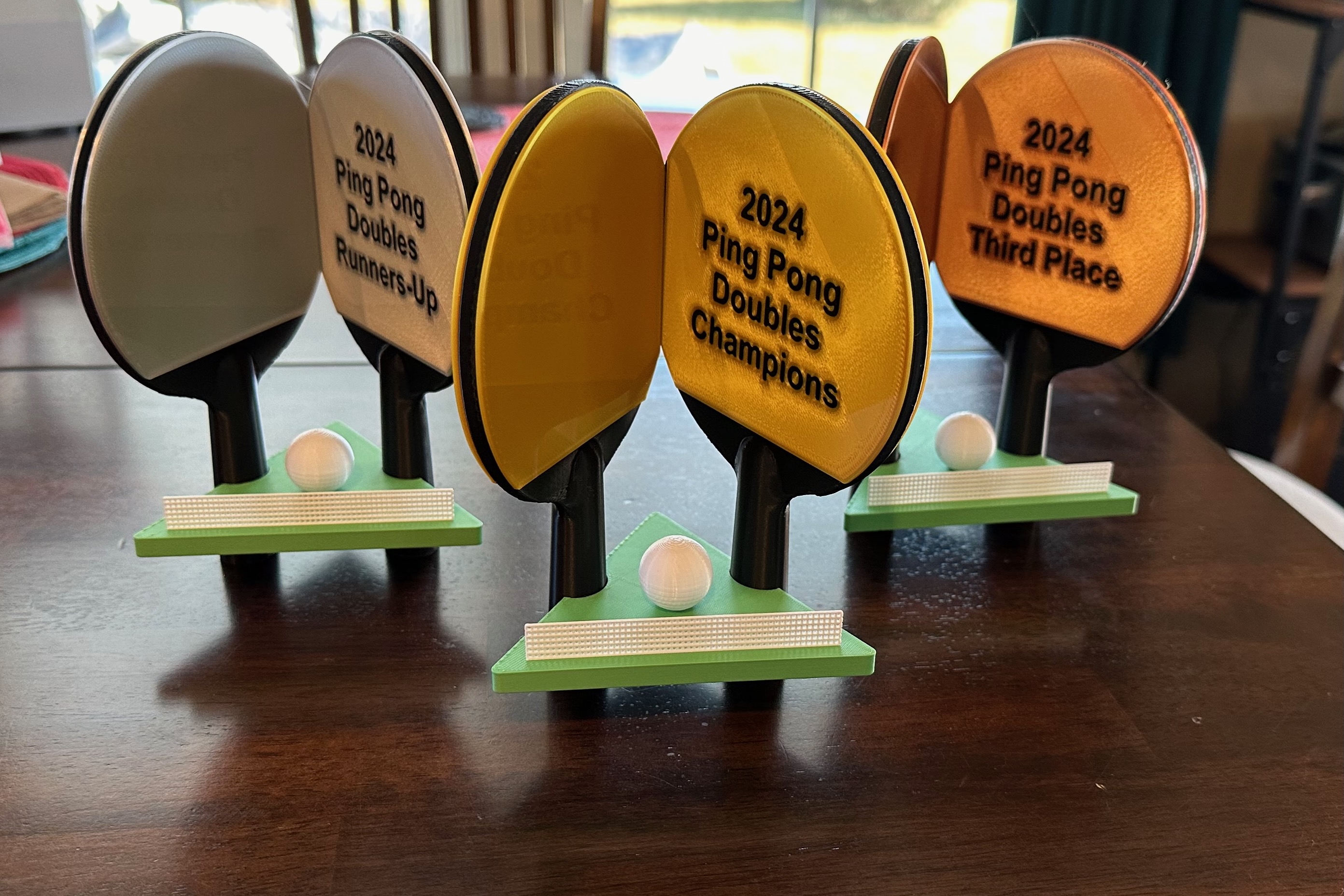 Doubles Ping Pong Trophy with Floating Table by Foobar54 | Download ...