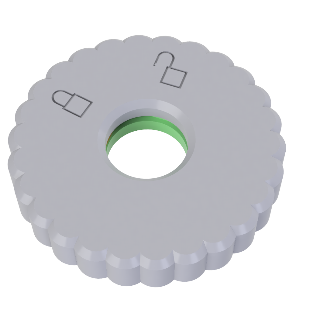 Peep Hole Iris Cover by Vision Forge Creations | Download free STL ...