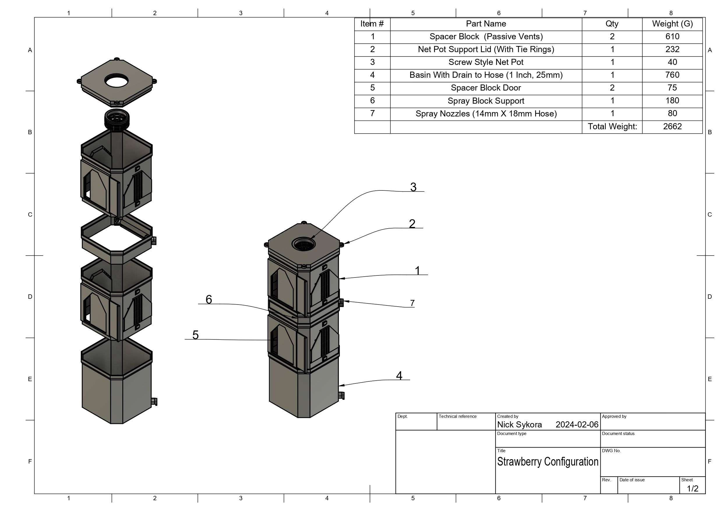 Mod Pot (Modular Aeroponics Grow System) by Nick | Download free STL ...