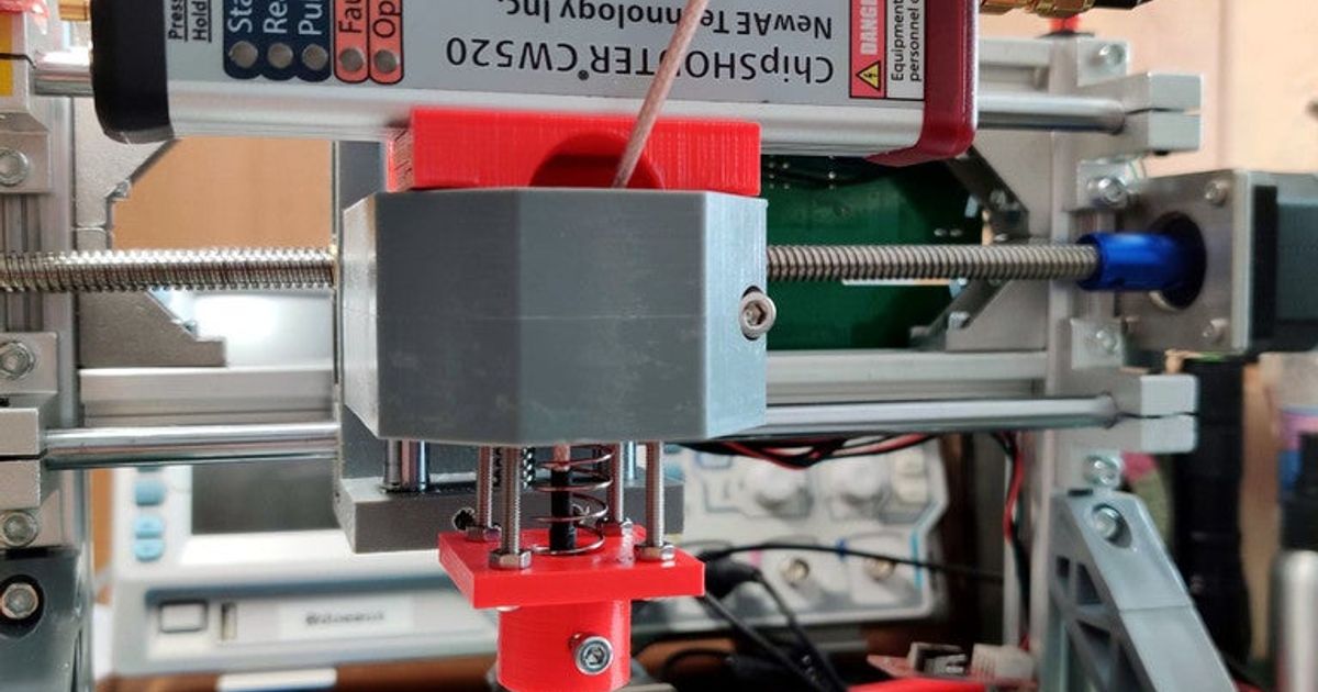 CNC 1610 ChipSHOUTER Holder / Mount by @doegox | Download free STL ...