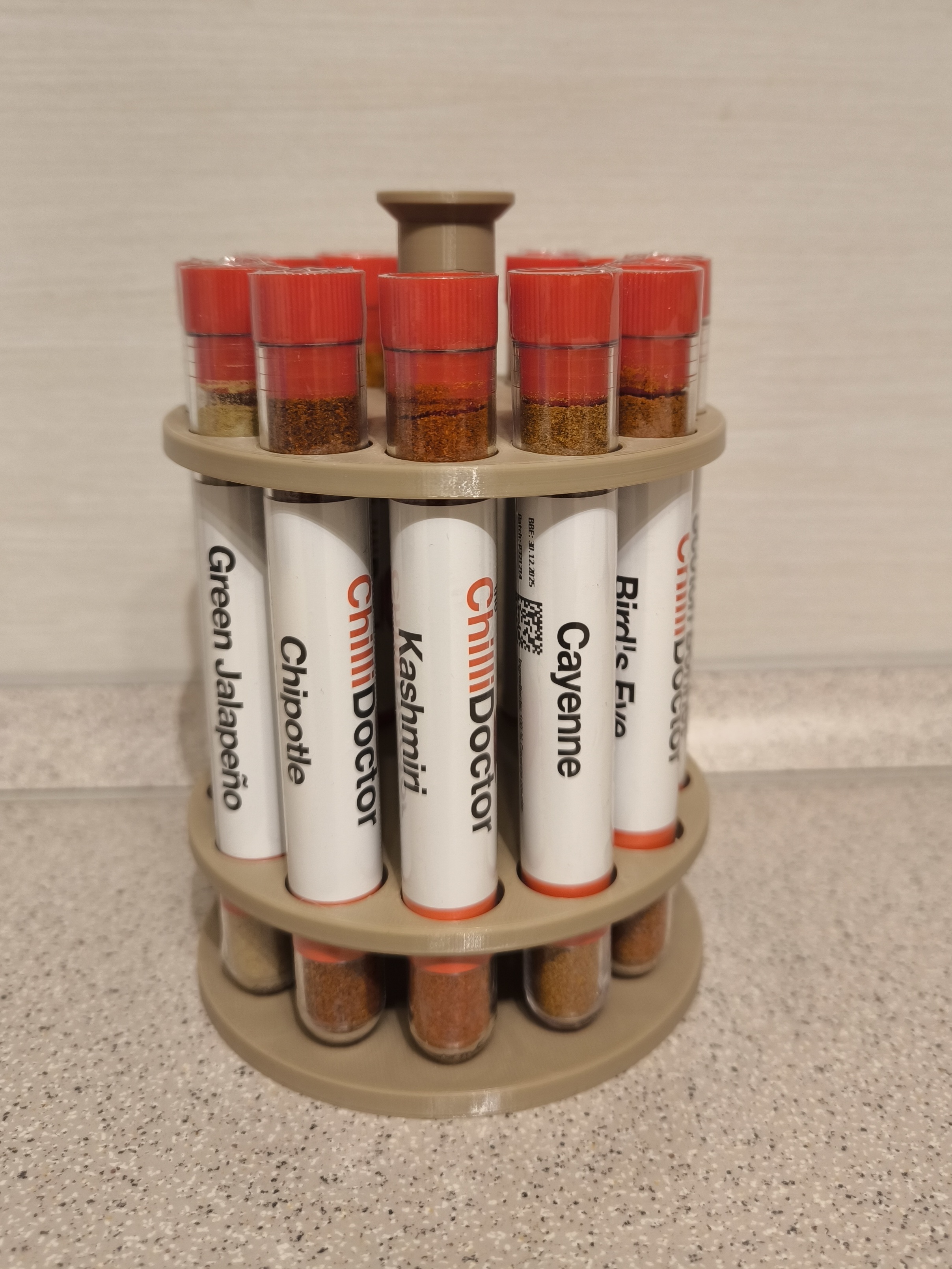 Stojánek na chilli zkumavky (Stand for chilli) by JRH | Download free ...