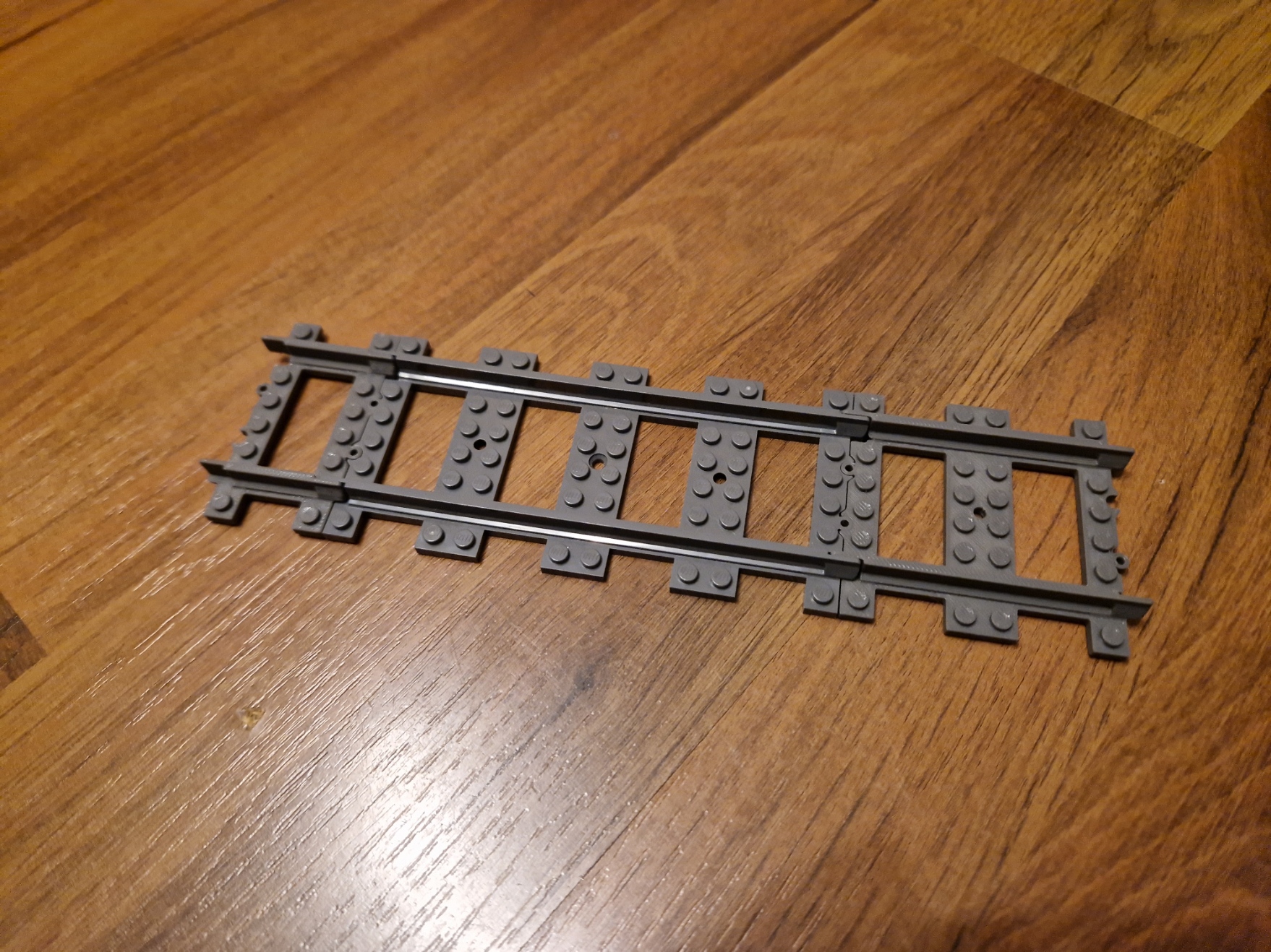 LEGO half and quarter straight train track rails by 3DMegoldasok ...