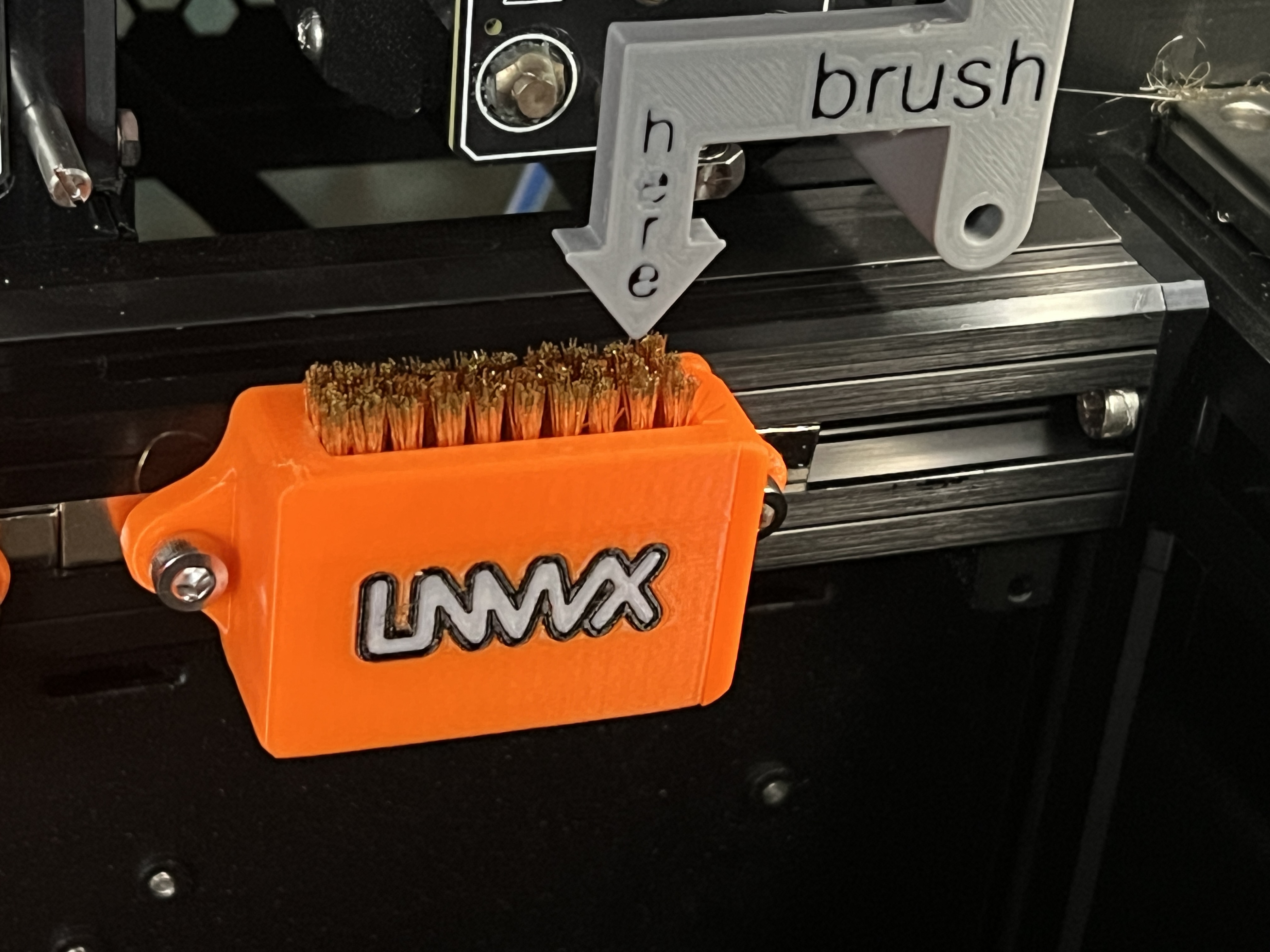 Prusa XL Tool Changer Extrude Nozzle Cleaning Brush by LewnWorx ...