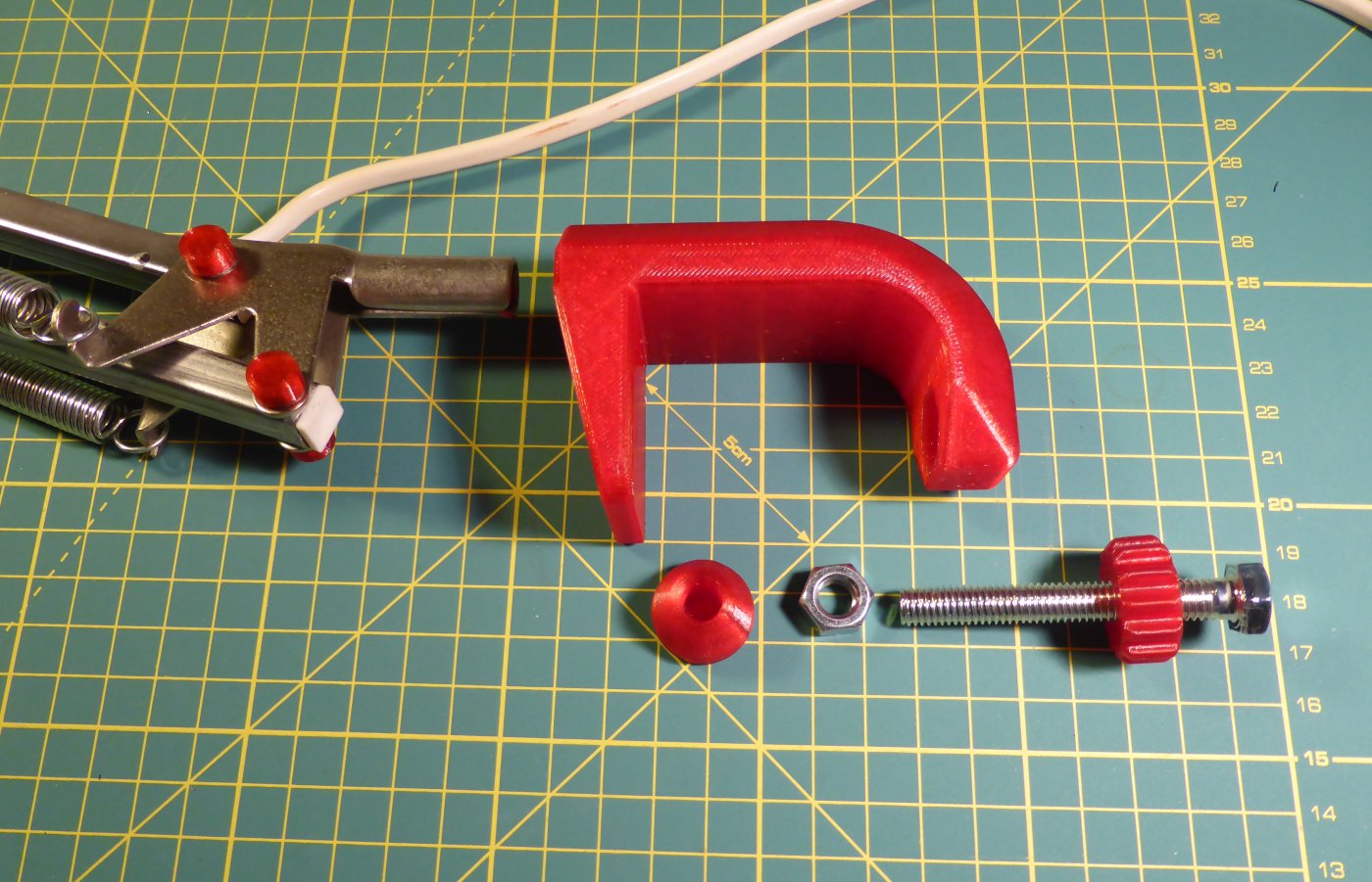 Architect Lamp - Table Clamp by Area51 | Download free STL model ...