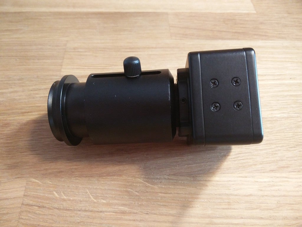 Amscope to camera module adapter by @doegox | Download free STL model ...