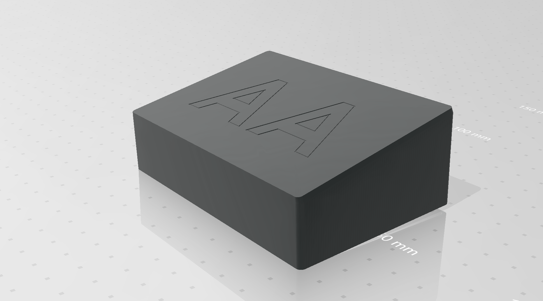 Tiered AA battery box by Nick | Download free STL model | Printables.com