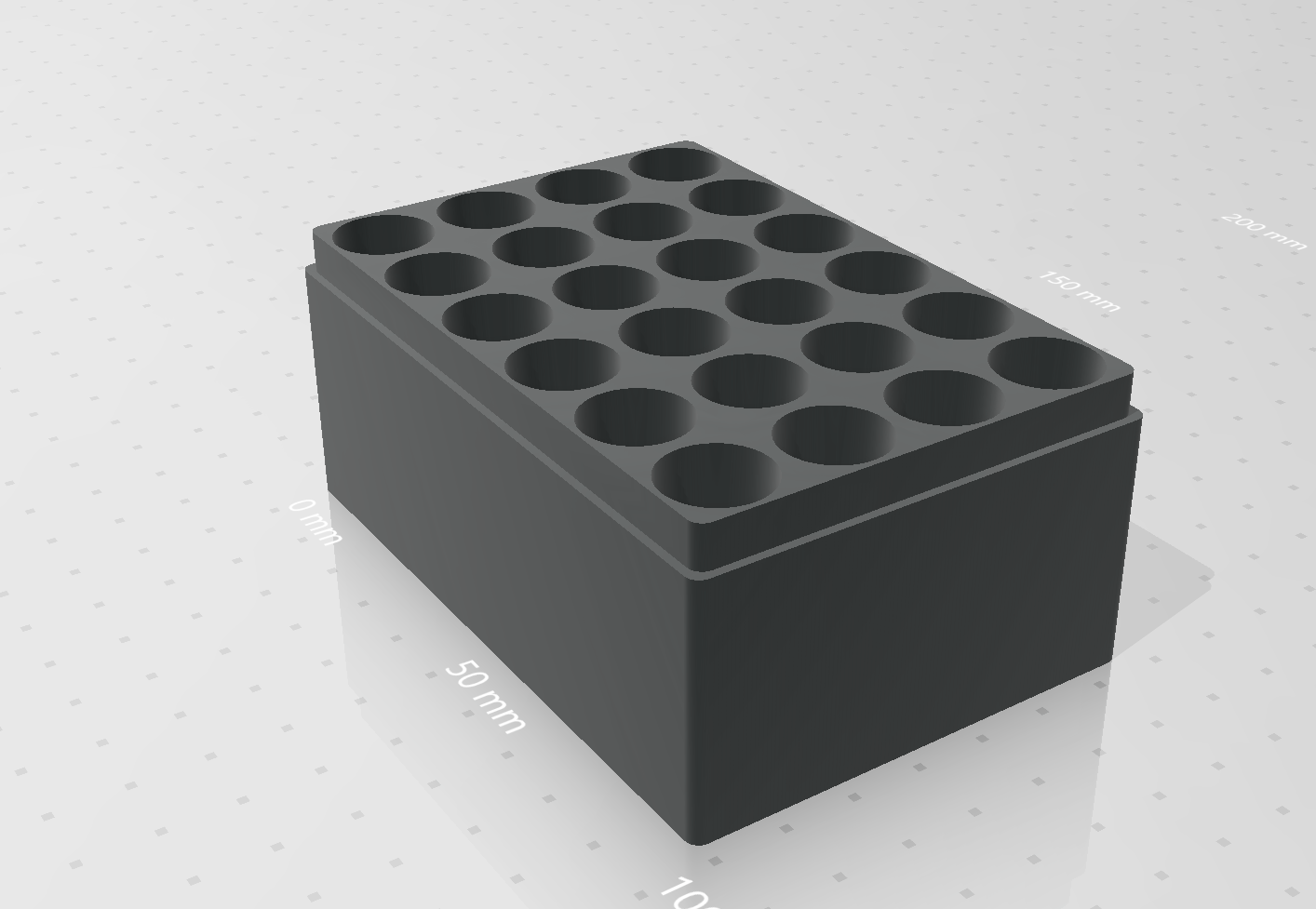 Tiered AA battery box by Nick | Download free STL model | Printables.com