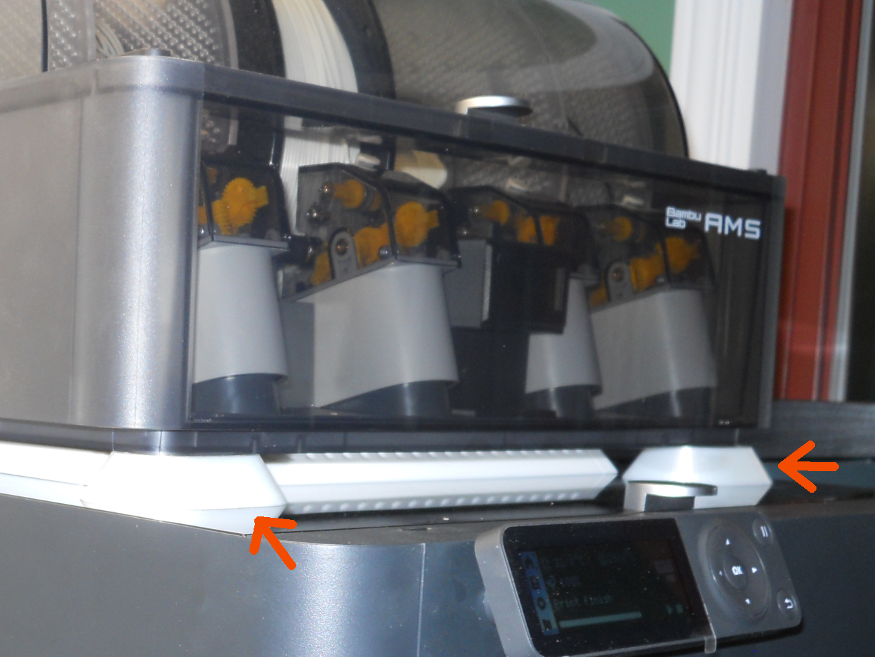 Bambu Lab AMS Riser Feet by ctheroux | Download free STL model ...