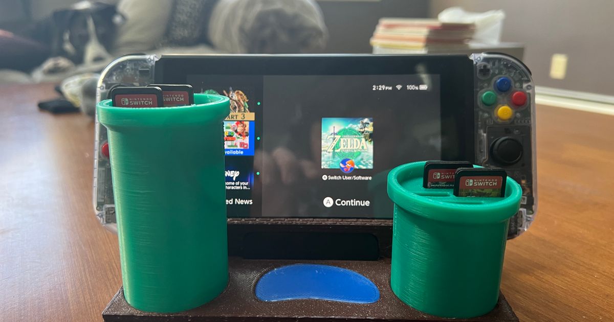 Nintendo Switch Dock by aj.pell | Download free STL model | Printables.com