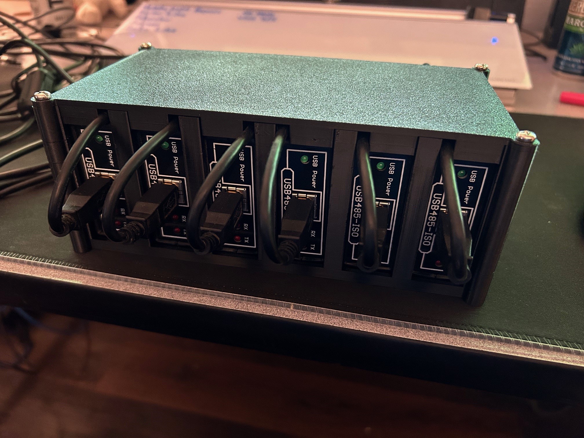 Light-O-Rama USB-485 6-Pack Holder by scodavis | Download free STL ...