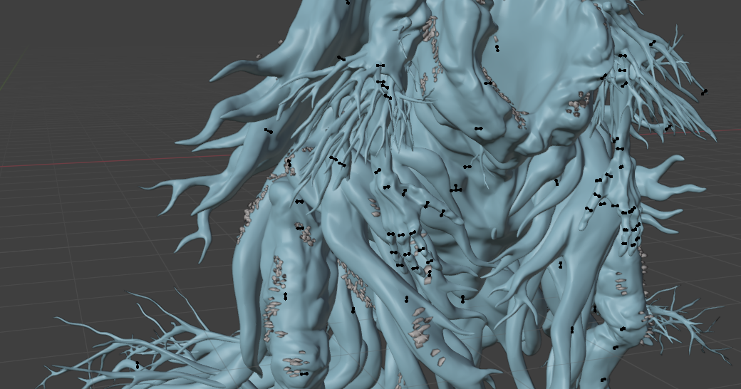 World Tree Demon from Elden Ring w/ Staff by Skeleton Dan | Download ...