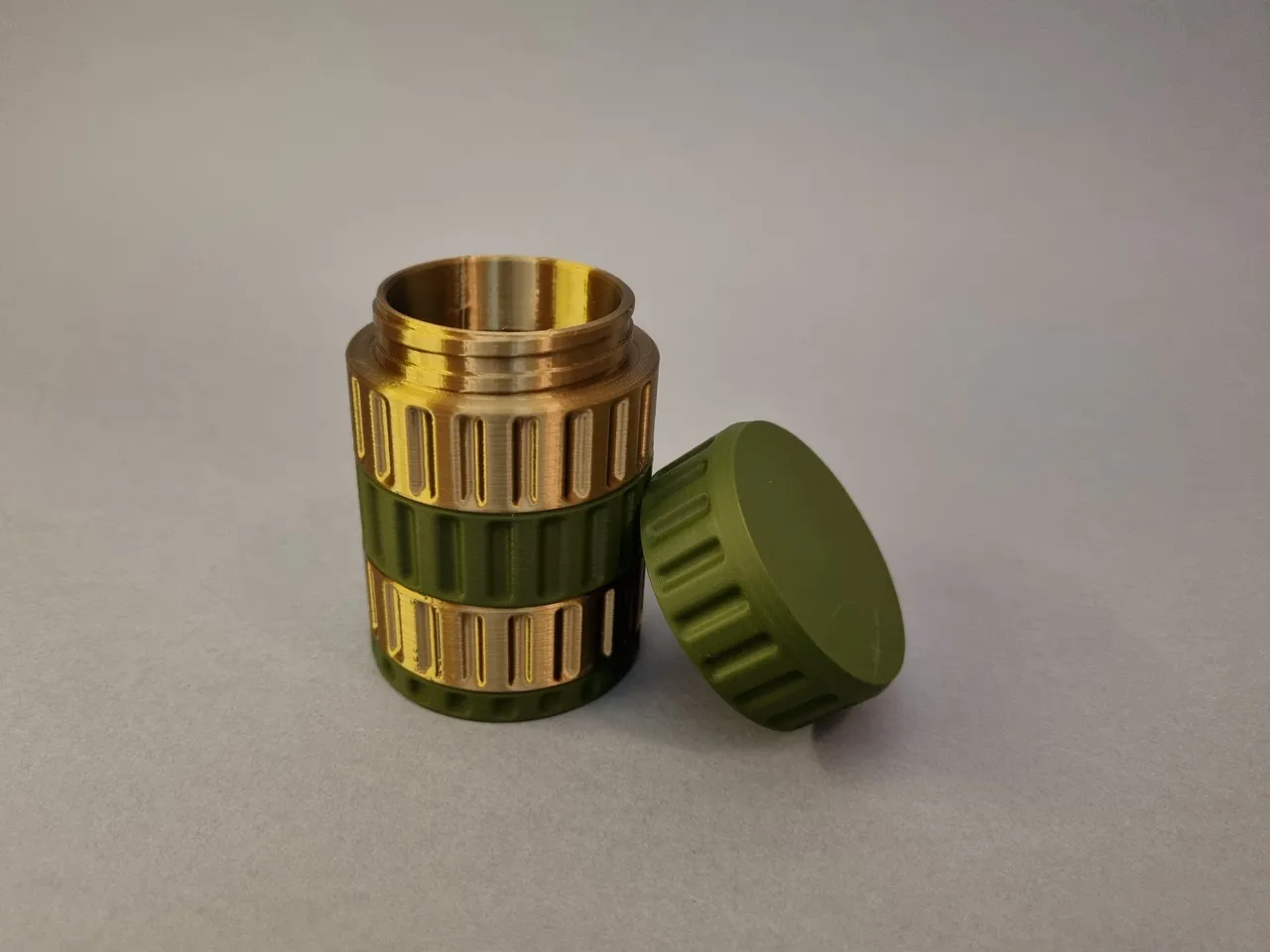 Modular Screw Cap Storage by Fredslund | Download free STL model ...