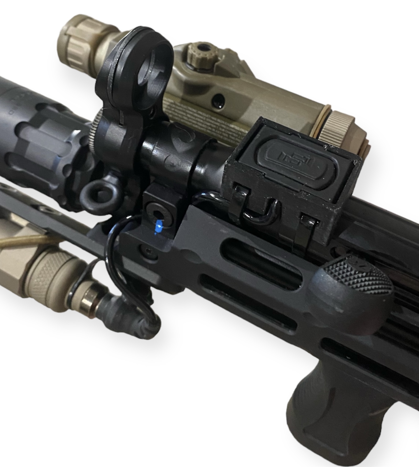 MP5 ModButton Cover/Mount by Tanner Farley | Download free STL model ...