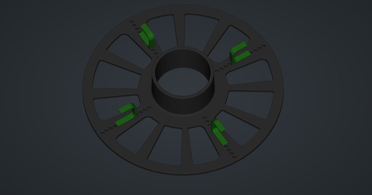 Filament Sample Spool by Rehmus92 | Download free STL model ...