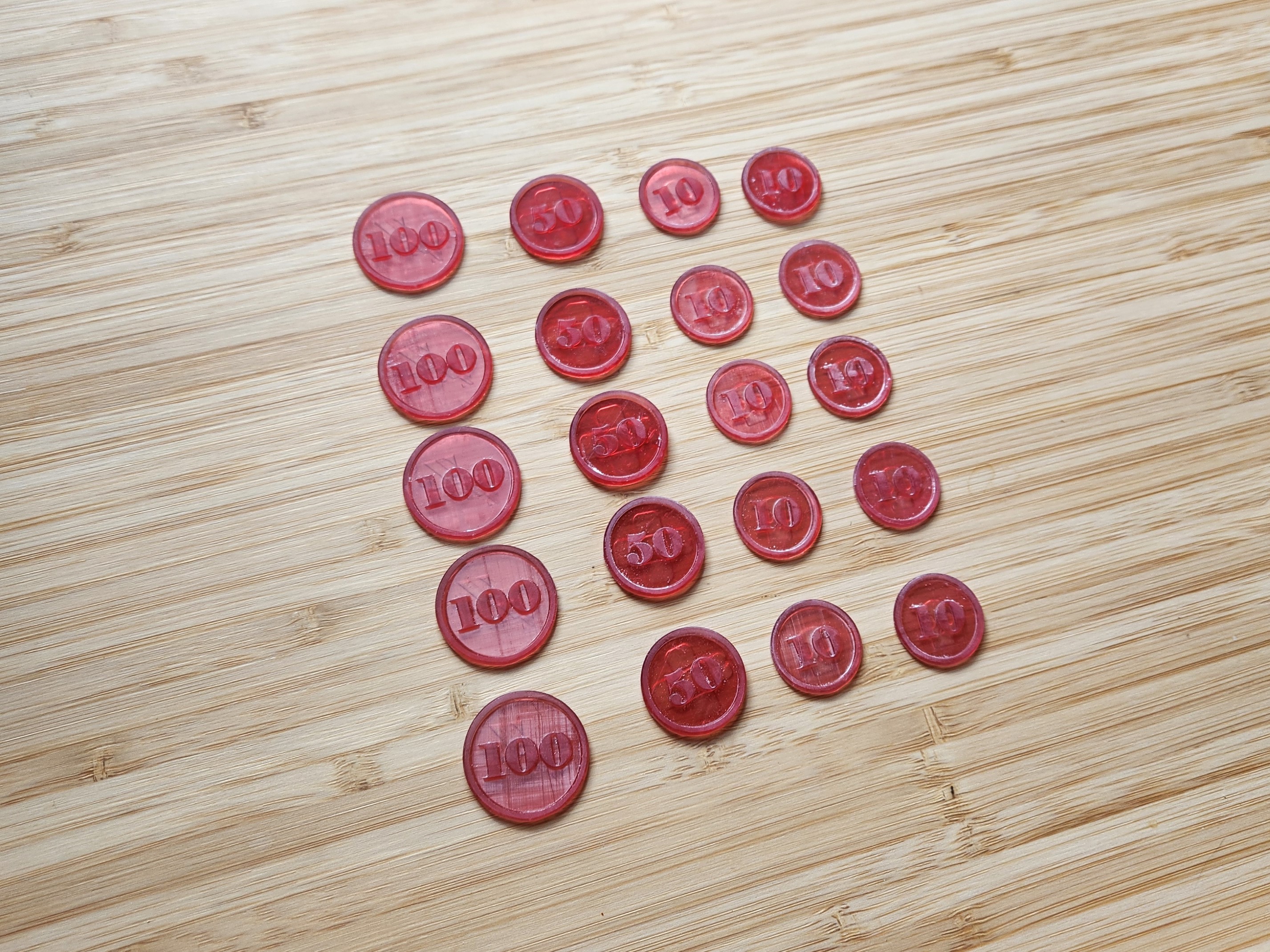 Pokemon Damage Token Coin Counters por MrRogers | Descargar modelo STL ...