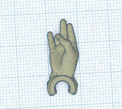 dummy 13 shocker hand by bud | Download free STL model | Printables.com