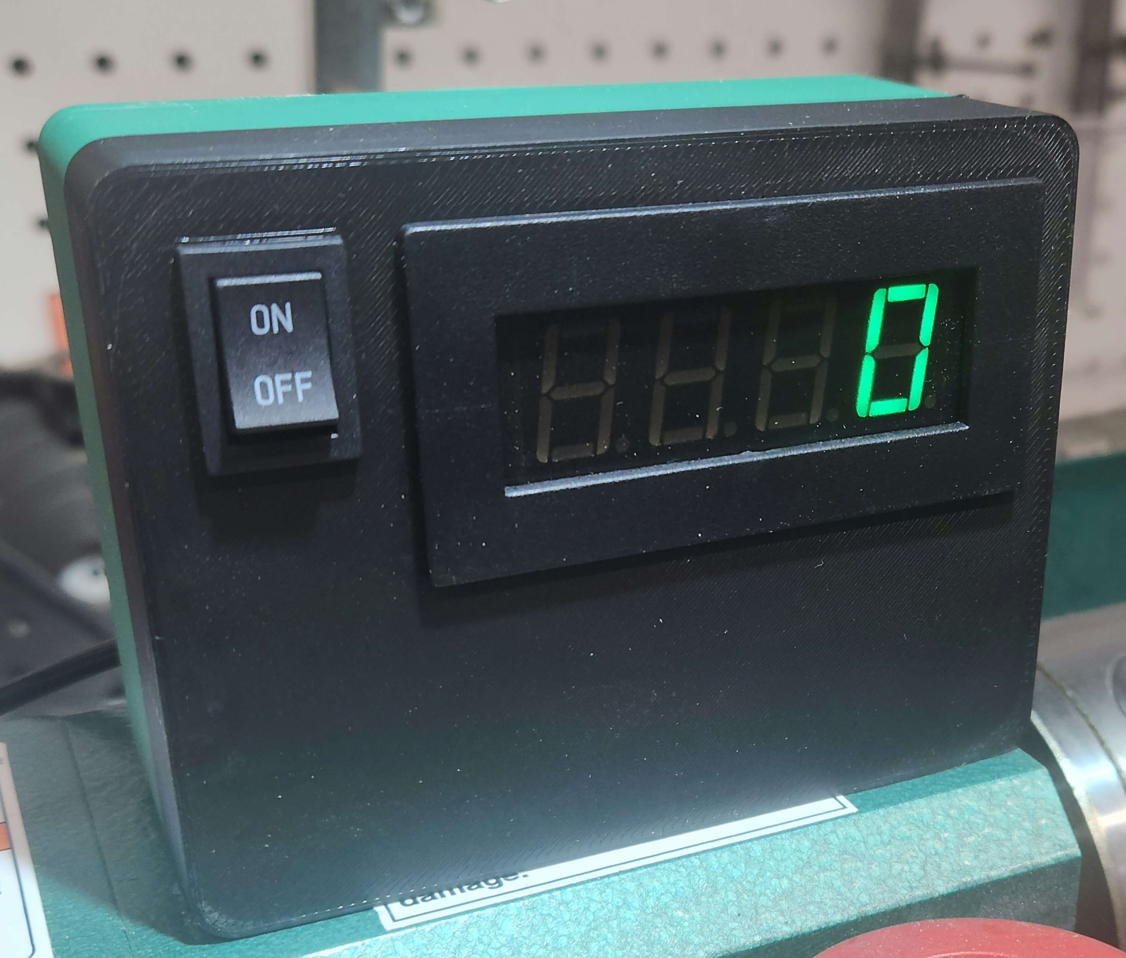 Lathe, Drill Press, Bandsaw RPM Display Mount by GrimBever® | Download ...