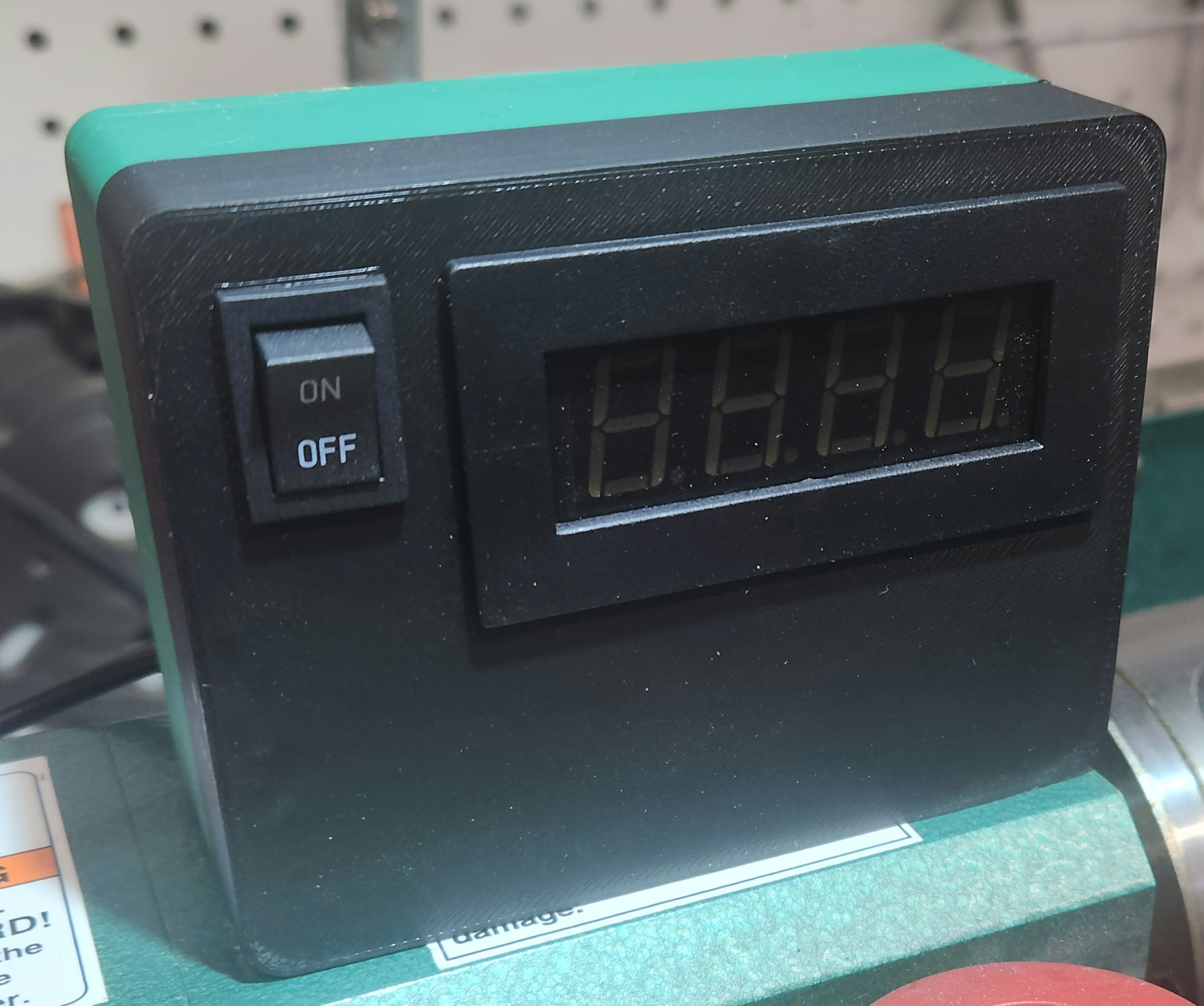 Lathe, Drill Press, Bandsaw RPM Display Mount by GrimBever® | Download ...