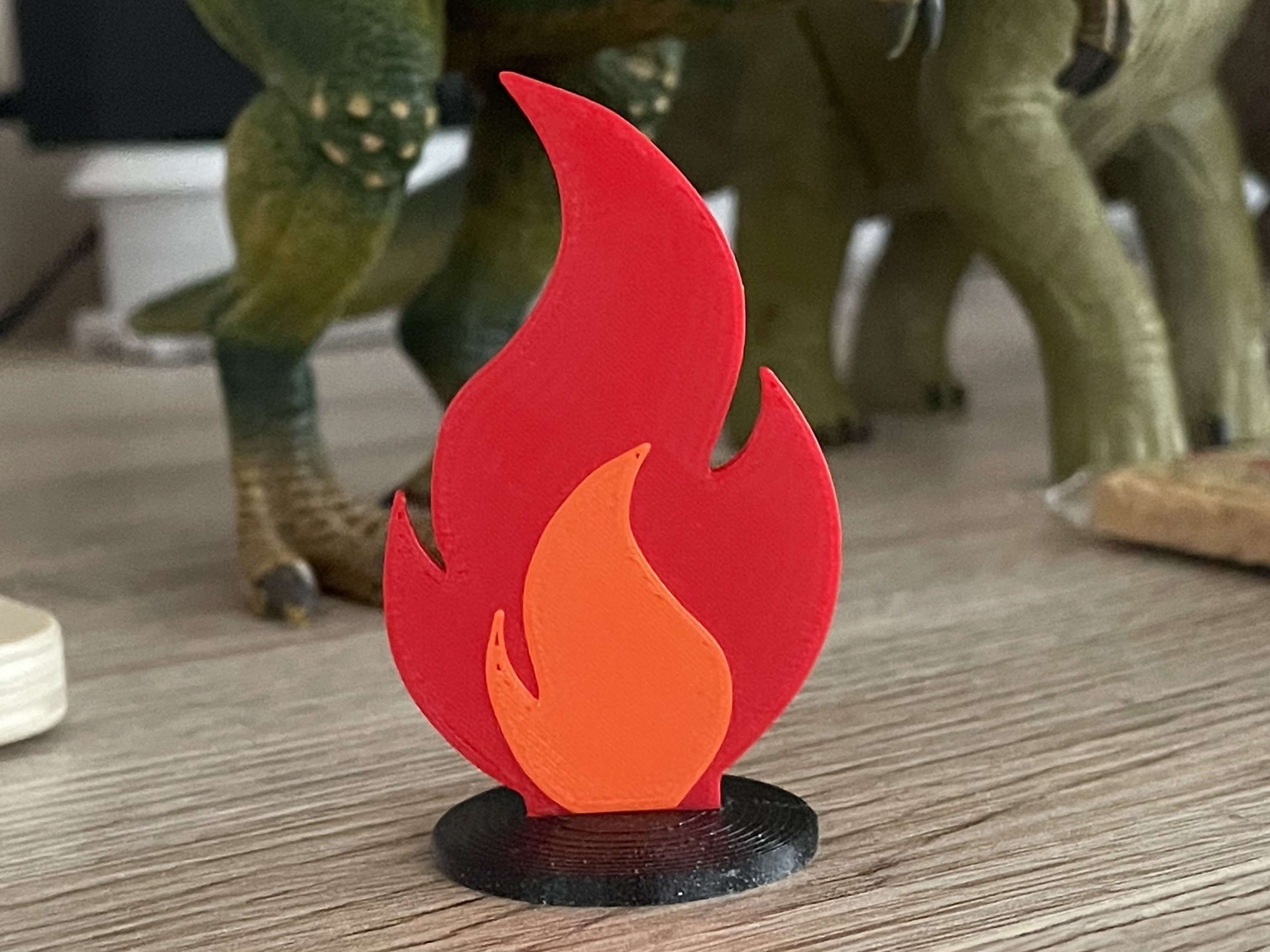 Fire Flame Symbol for Kids by Joe | Download free STL model ...