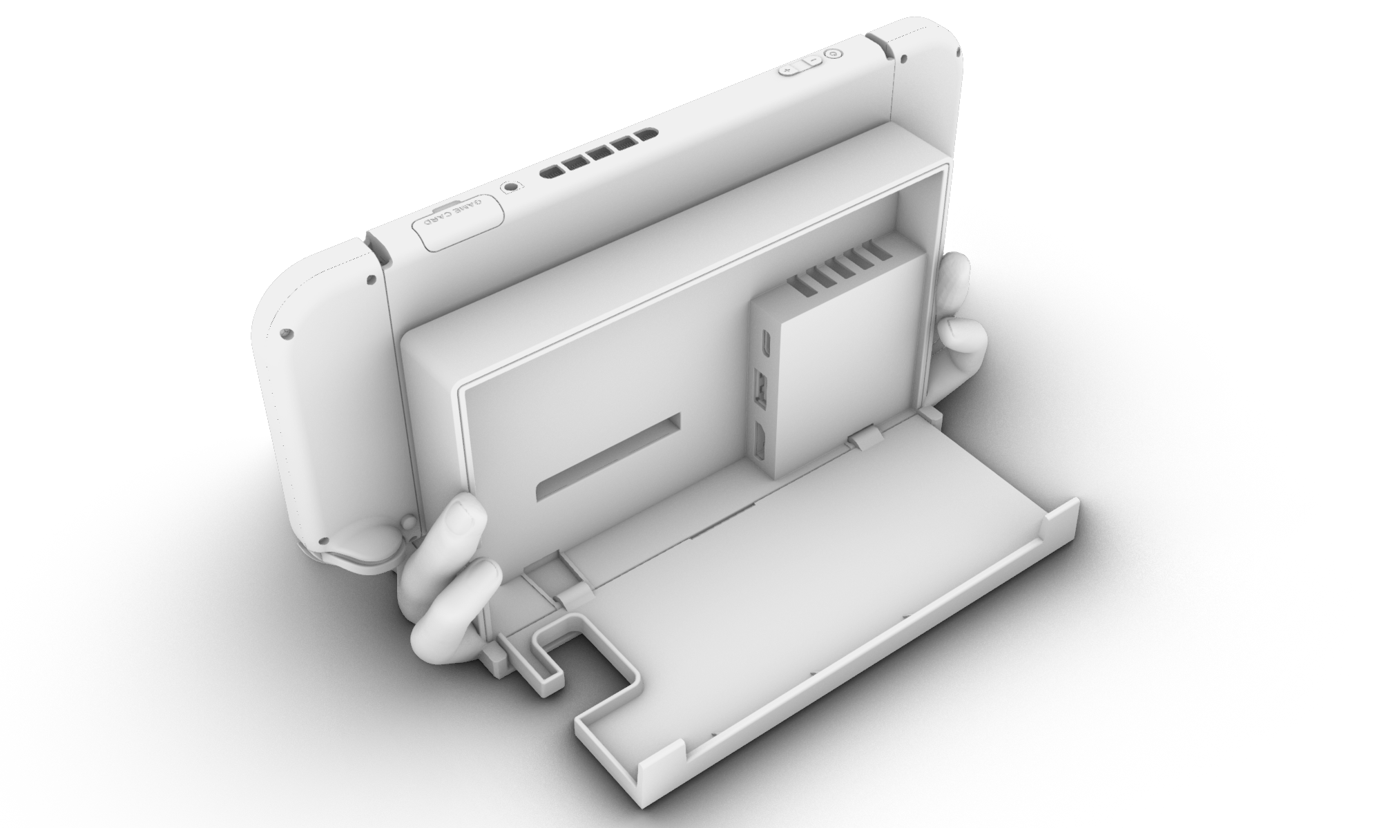Switch Hand Base by Ubermeisters | Download free STL model | Printables.com