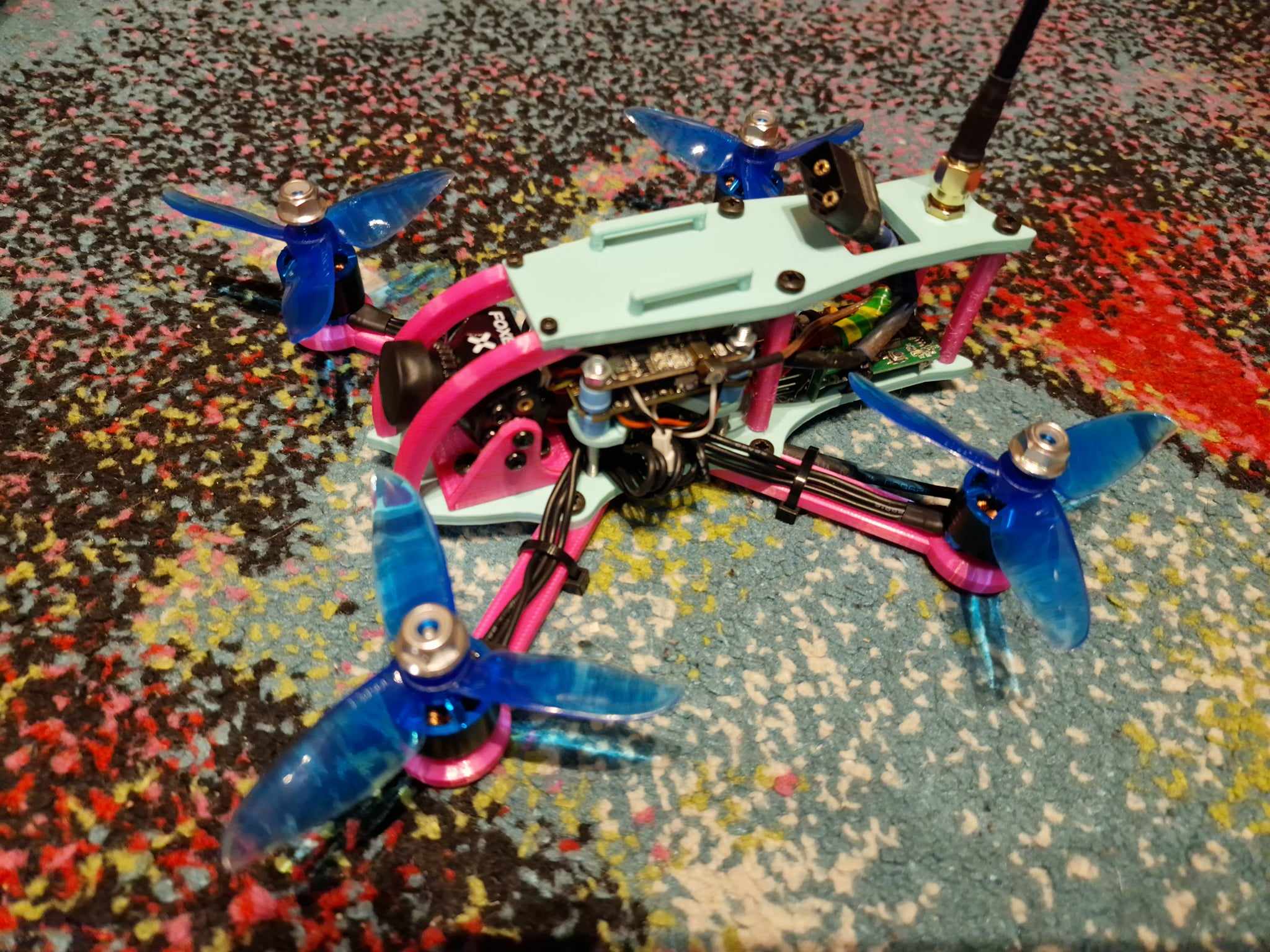3 inch quadcopter by Kacper | Download free STL model | Printables.com