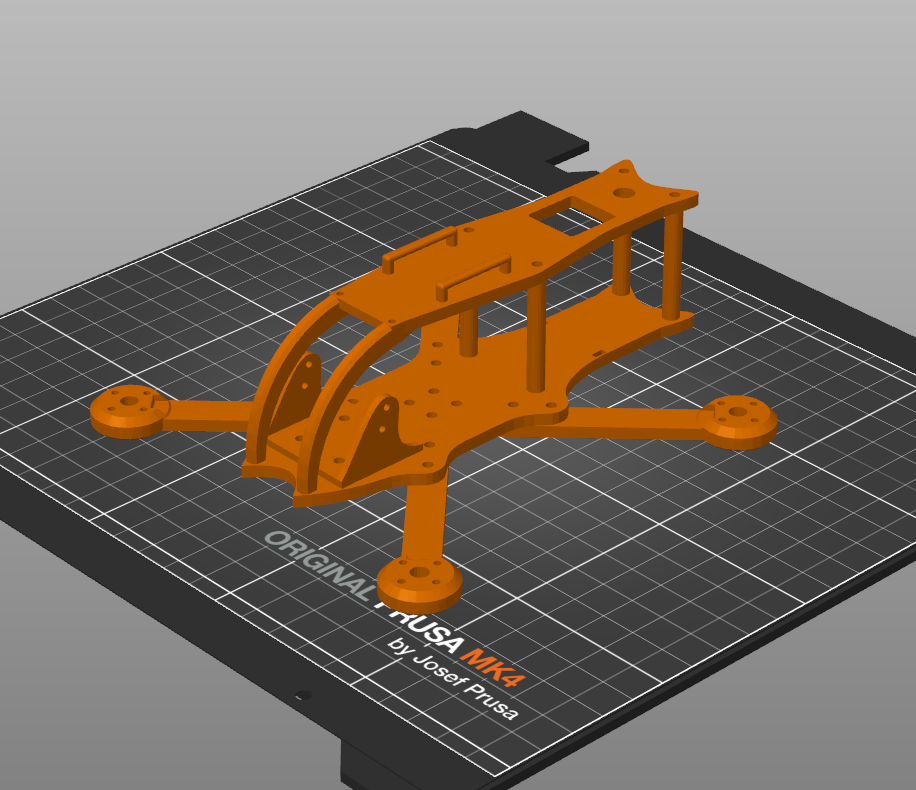 3 inch quadcopter by Kacper | Download free STL model | Printables.com