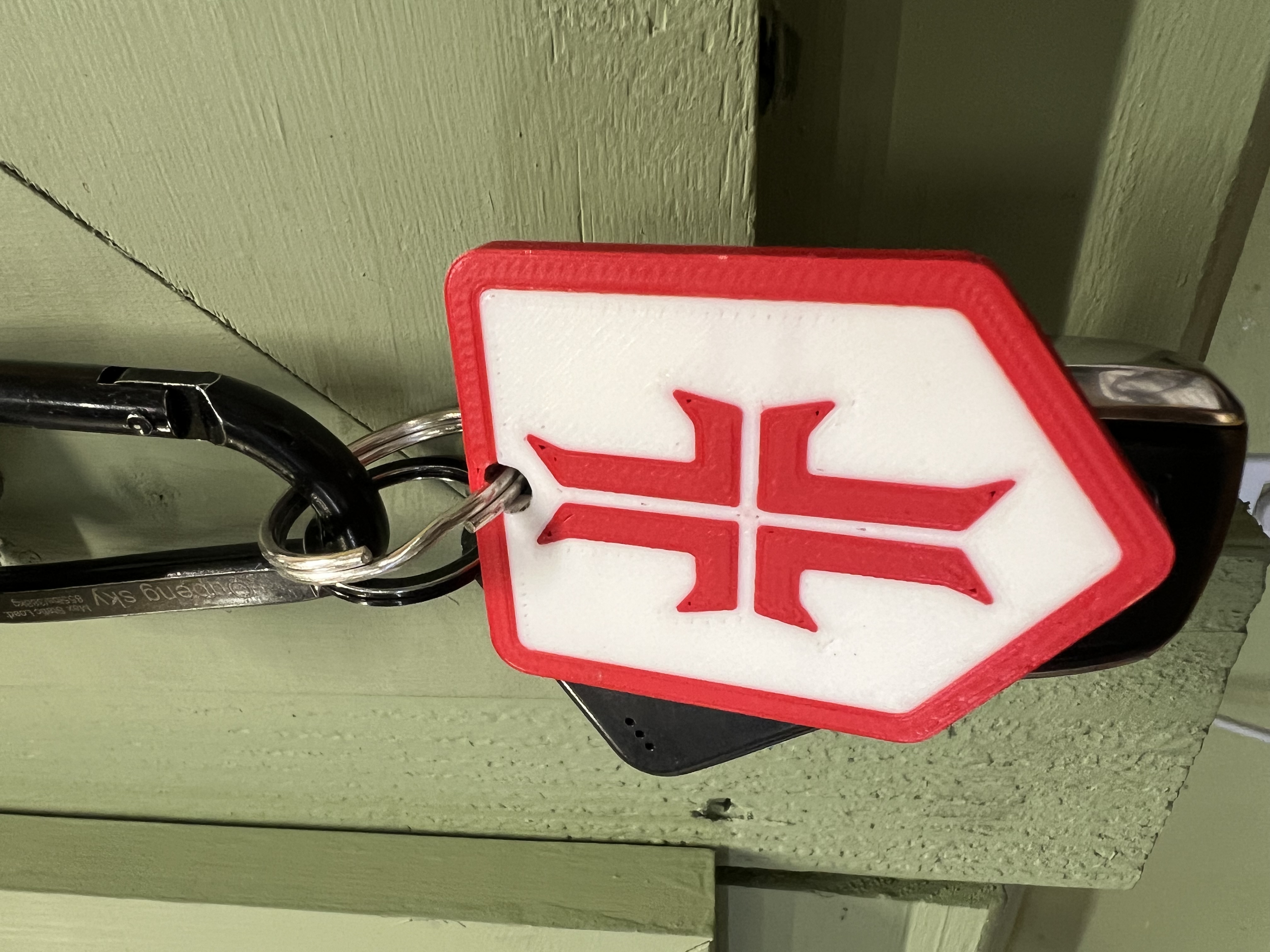 WPS Warrior Poet Society Keychain by QuadView | Download free STL model ...