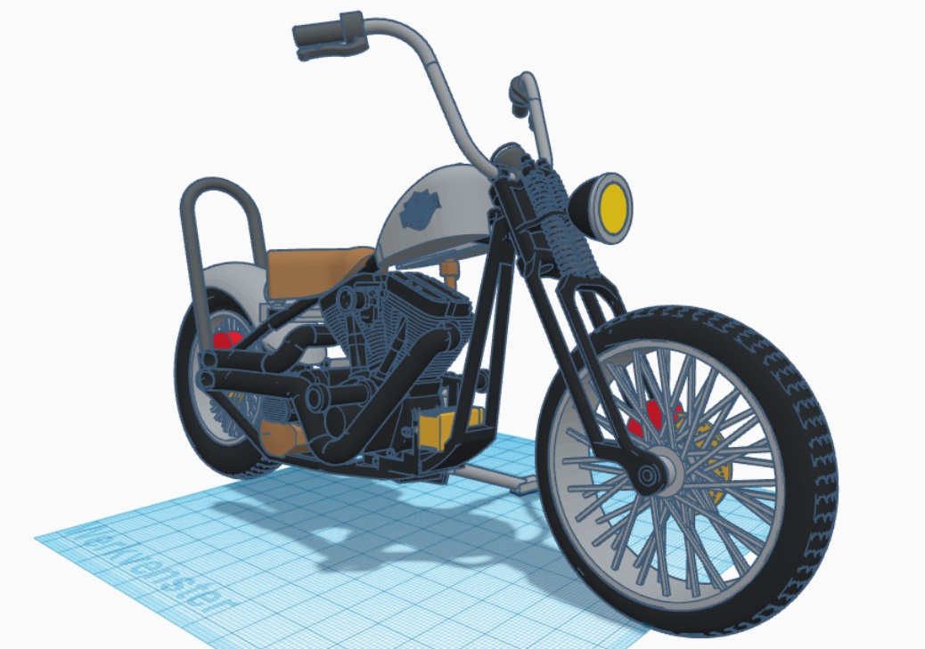 Harley Davidson motorcycle Designer Ed van der Heijden by Ed van der ...