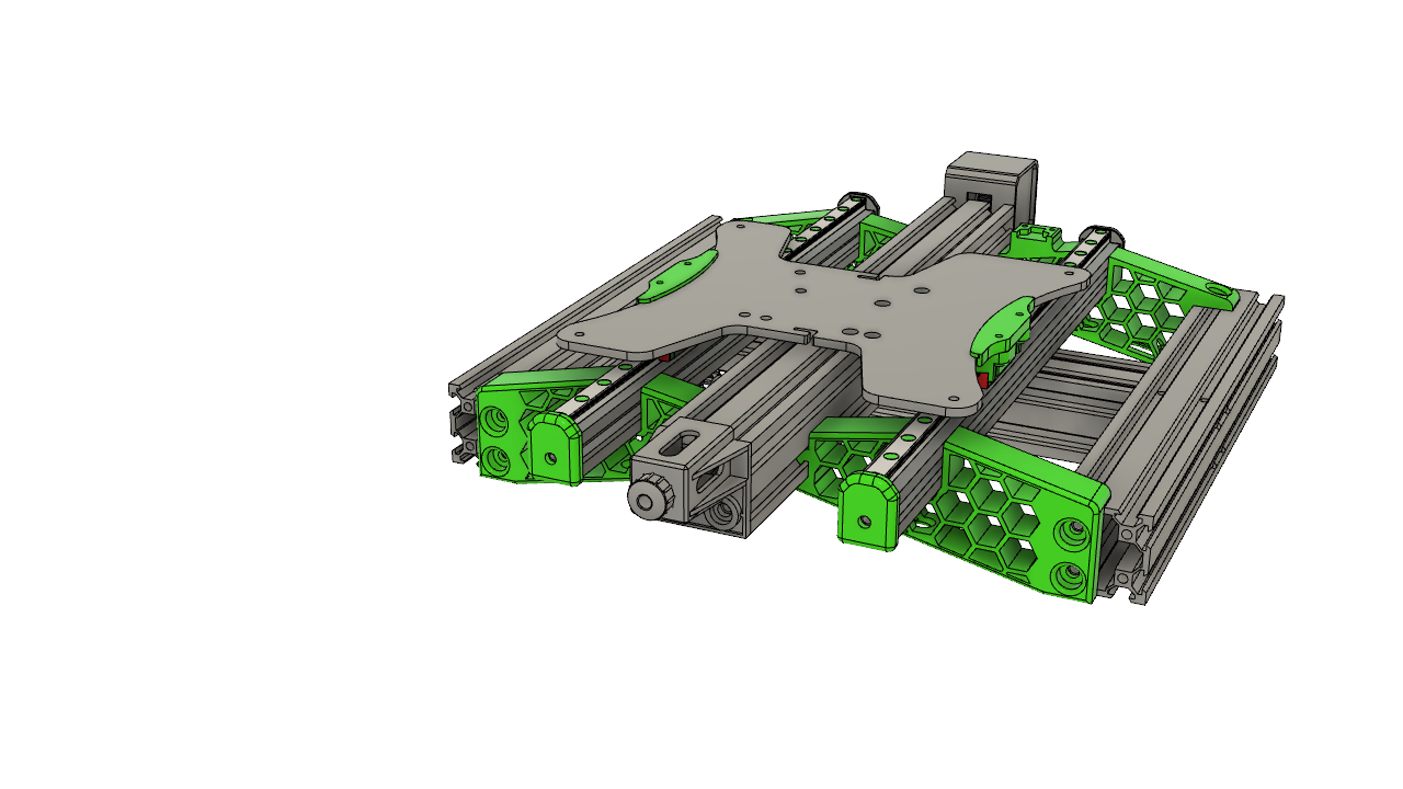 Dual linear rails axis Y Ender3 V2 by Marszal99 | Download free STL ...