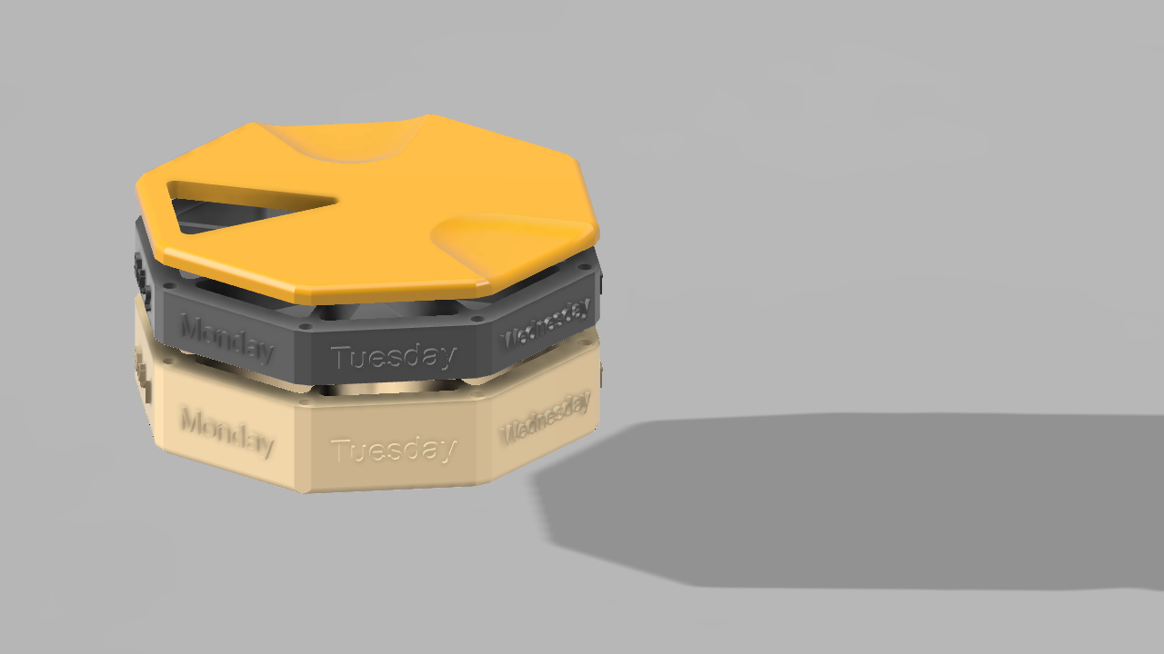 Pill Box Large Version by 3dMakerIdea | Download free STL model ...