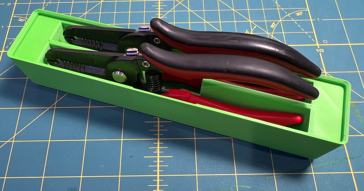 Gridfinity 2x Wire strippers Holder by Becca | Download free STL model ...