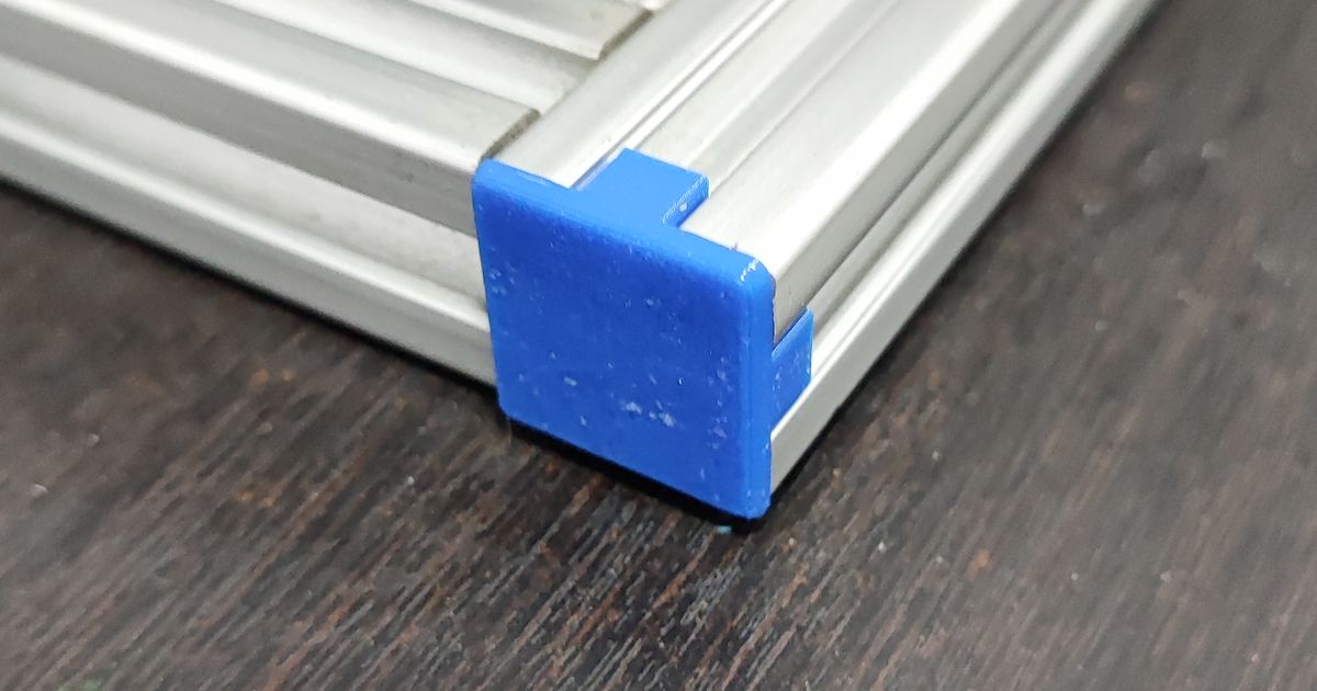 V-Slot end cap by donguille | Download free STL model | Printables.com