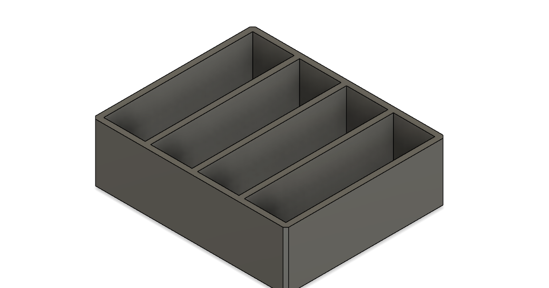 Four Deck Card Holder by Loading... | Download free STL model ... Four Deck Card Holder by Loading... | Download free STL model ...
