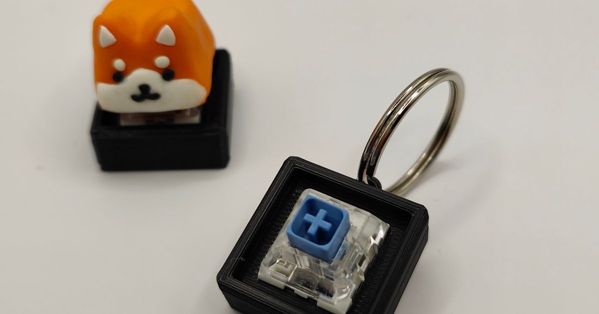 Cherry MX Switch Keychain by ja_guor | Download free STL model ...