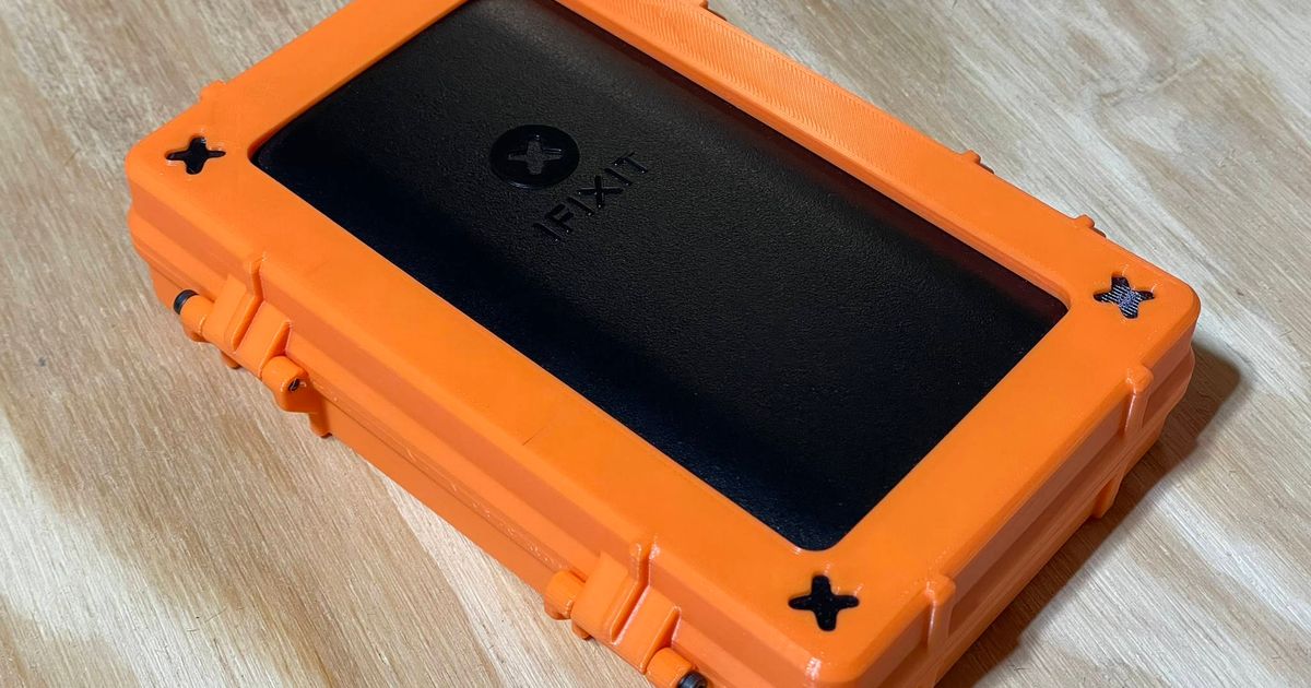 iFixit Mako Driver Kit Rugged Box Frame (screw hinges) by nixkor ...