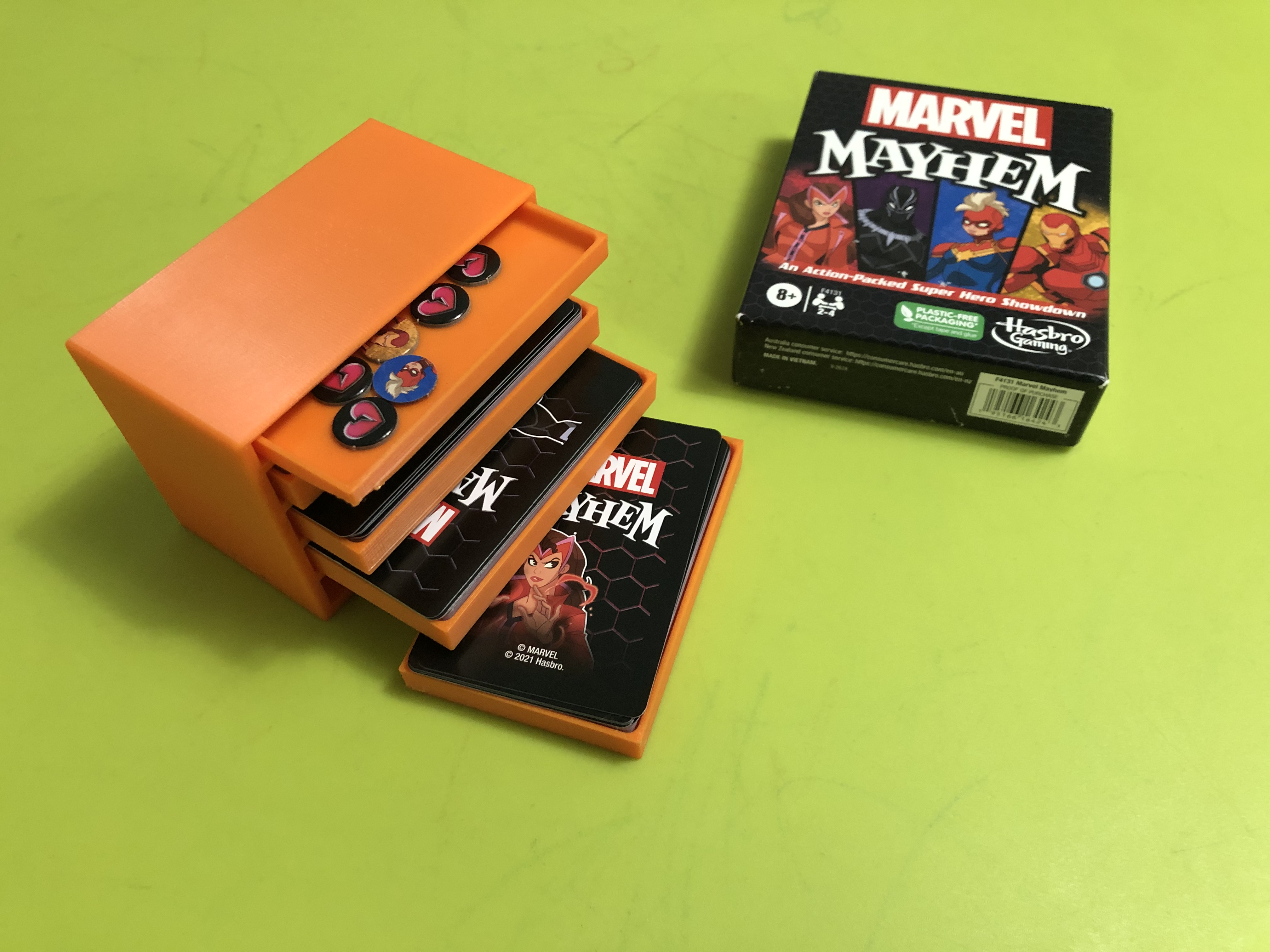 Marvel MayHem card game holder by MiniSpark CAD | Download free STL ...