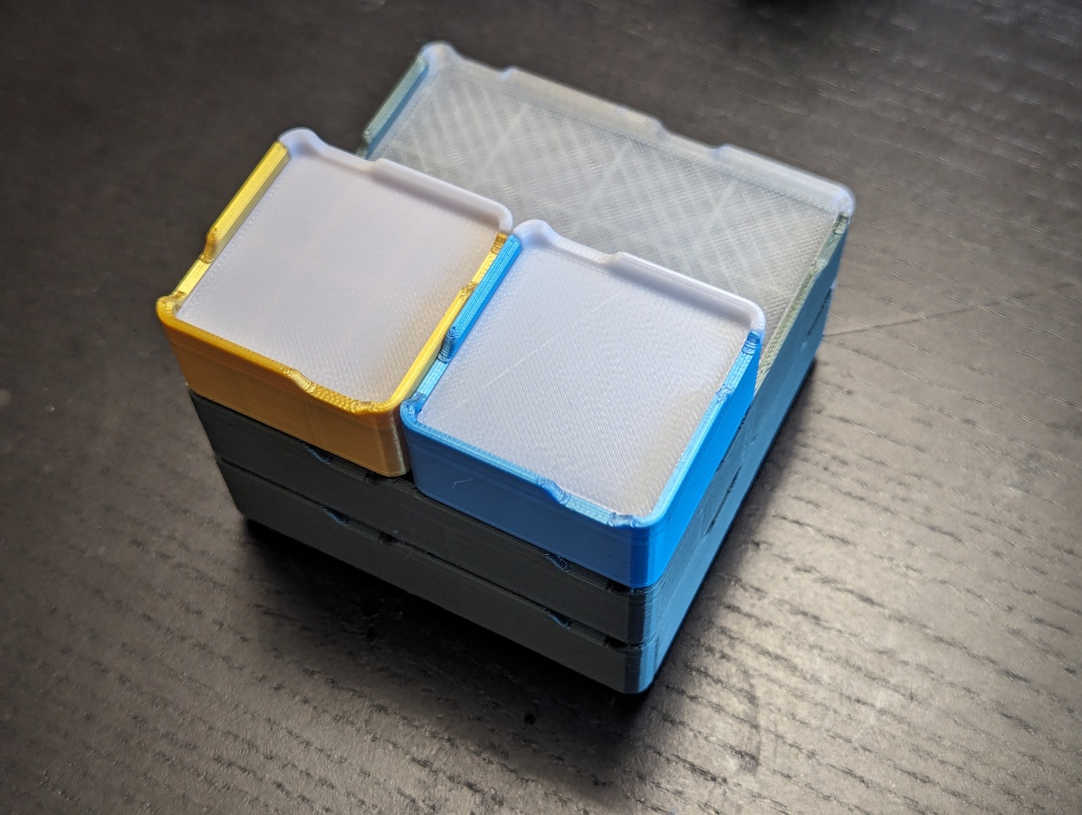 Gridfinity Bins with Lids (parametric remix) by bulbasaur0 | Download free STL model ...