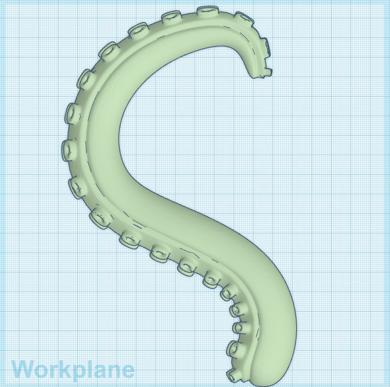 Octopus Tentacles by Unicorn Dasher | Download free STL model ...