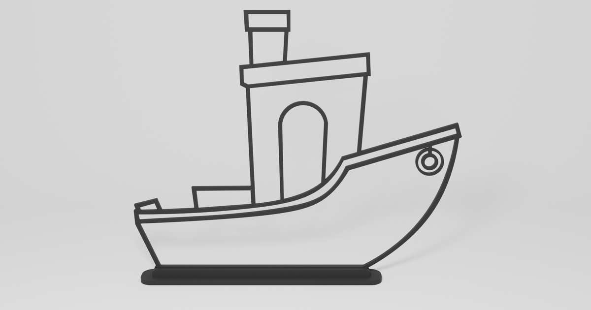 3D Benchy Art by Infilament | Download free STL model | Printables.com