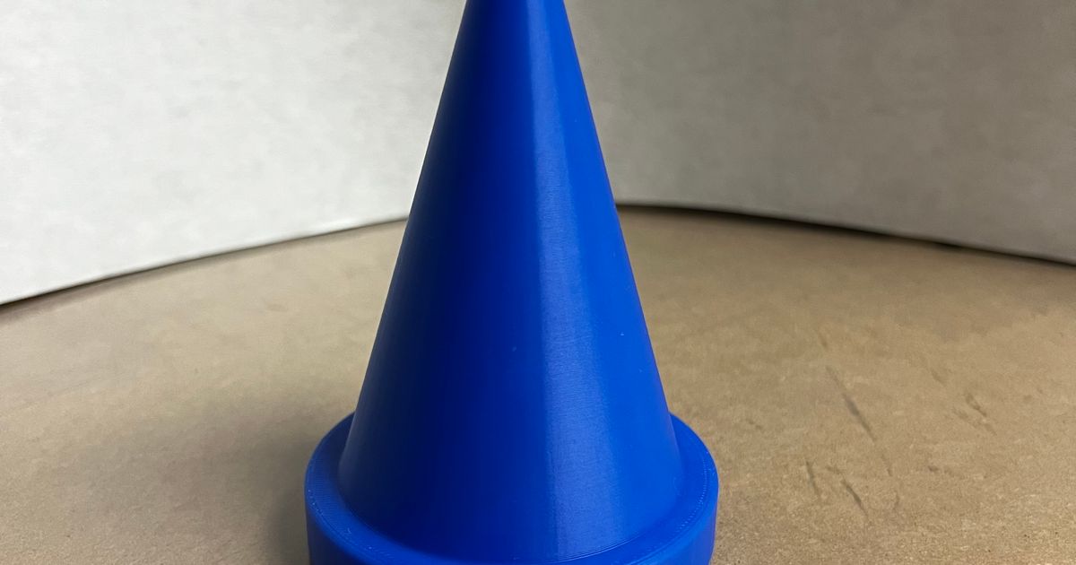 Traffic Cone by shawn duncan | Download free STL model | Printables.com