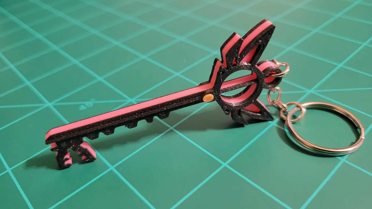 Hazbin Hotel KeeKee Key Keyblade by ZachryWD | Download free STL model ...