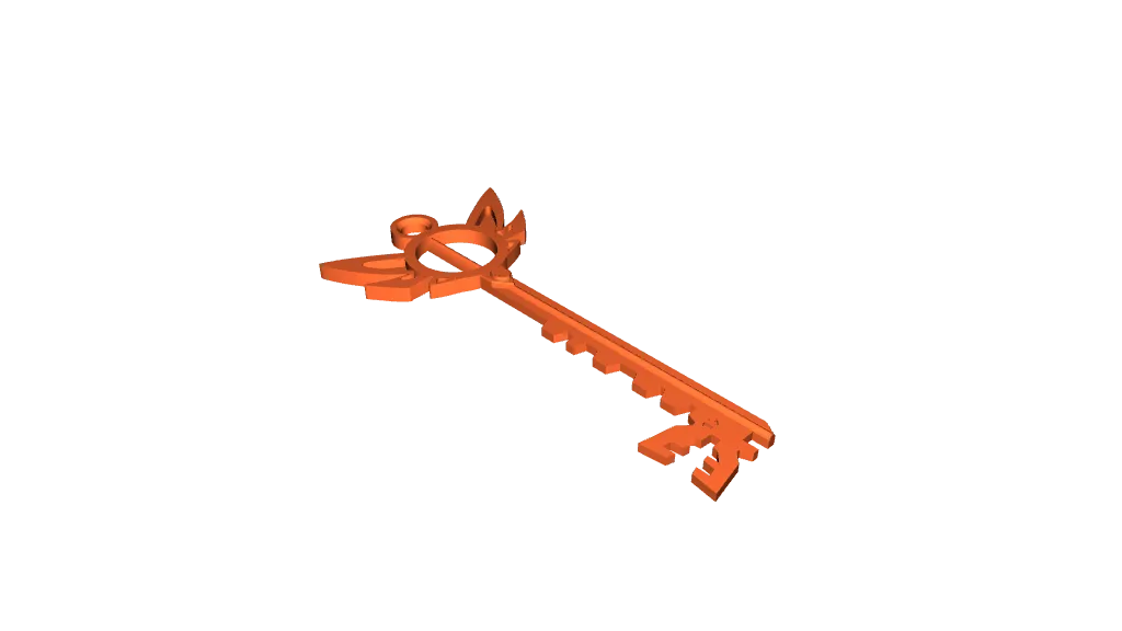 Hazbin Hotel KeeKee Key Keyblade by ZachryWD | Download free STL model ...