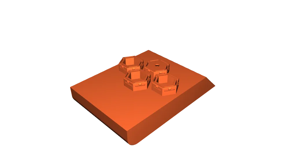 French cleat for Gridfinity Carousel by Jean | Download free STL model ...